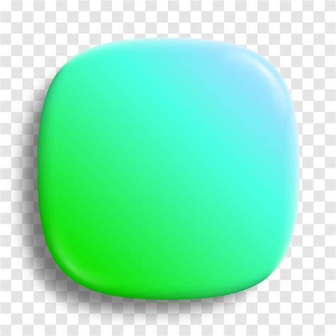 Premium Vector App Icon Superellipse Glossy Vector 3d Squircle Button Holographic Gradient