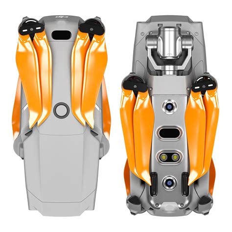Dji Mavic 2 Stealth Low Noise Propellers X4 Orange Master Airscrew