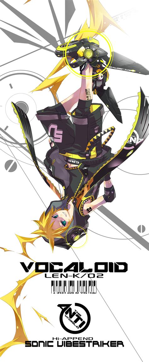 Kagamine Len And Kagamine Len Vocaloid Drawn By Monq Danbooru