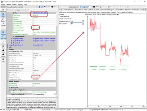 Impact Acquire Sdk Gui Applications Influencing The Image Processing Performance