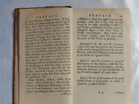 The Use Of The Globes Daniel Fenning 1754 The Shop In The Bush