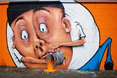 Playful And Interactive Street Art By Caiffa Cosimo