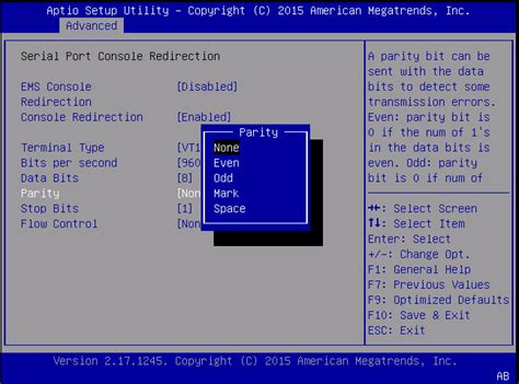 Legacy Mode Bios Setup Utility Screens Oracle® Server X5 4 Service Manual