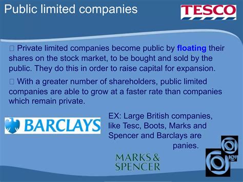 Difference Between Ltd Plc Pptx Business Accounting And Finance