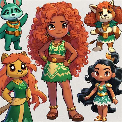 Disney Princess Team 55 By Narutorot On Deviantart