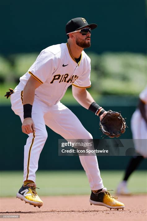 Pittsburgh Pirates Third Baseman Jared Triolo Fields His Position