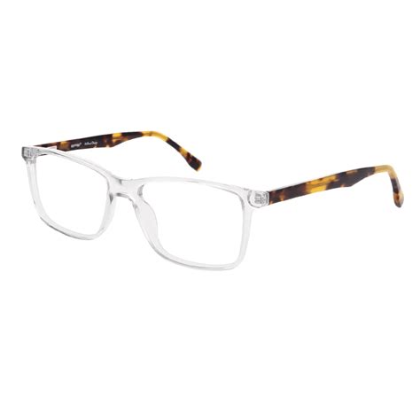 Decker Rectangle Translucent Glasses For Men Efe