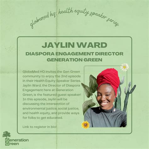 Im So Excited To Speak On Environmental Liberation Through A Community