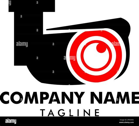 Cctv Security Logo Template Design Vector Stock Vector Image And Art Alamy