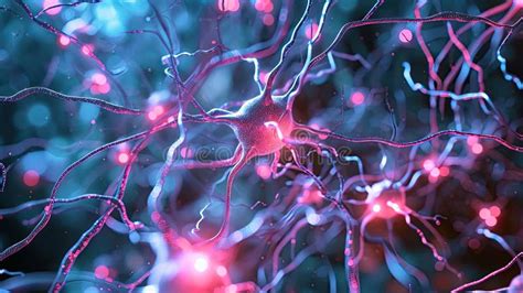 Illustration Neural Network Development Stock Illustration Illustration Of Background Data