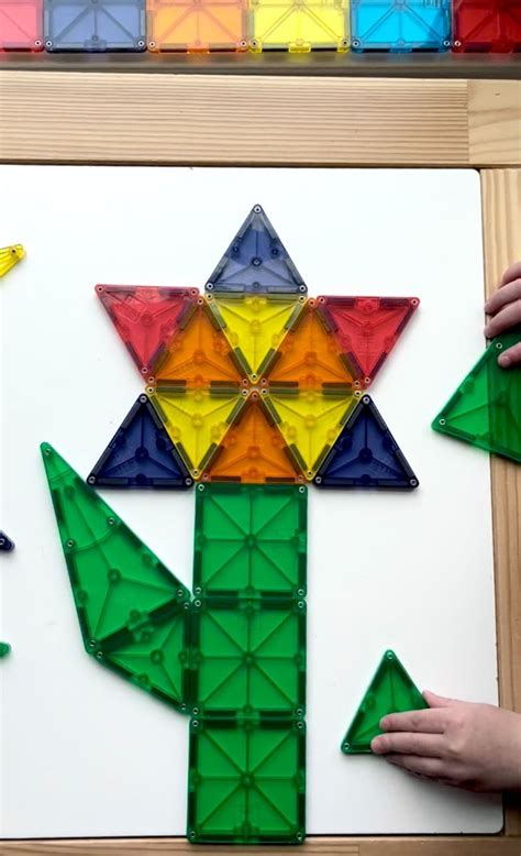 Magna Tiles Classic 100 Piece Magnetic Construction Set The Original
