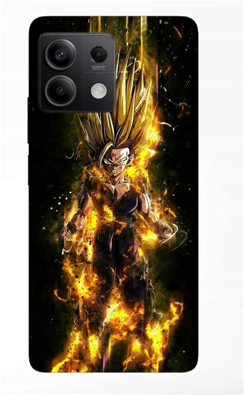 Etui Case Do Xiaomi Redmi Note 13 Pro 5g Dragonball Vegeta Goku Anime