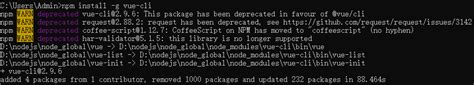Vue 无法创建项目command Vue Build Requires A Global Addon To Be In Csdn博客