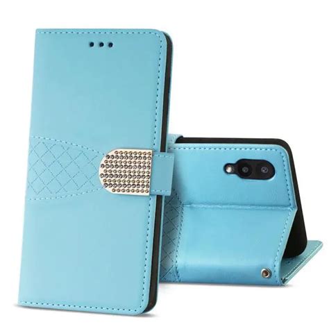 Reiko Samsung Galaxy A02 3 In 1 Wallet Case In Blue
