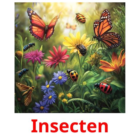 24 Gratis Insecten Leerkaarten Voor Kinderen In 4 Pdf Formaten
