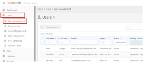 how to integrate openpath access control system with lobbytrack