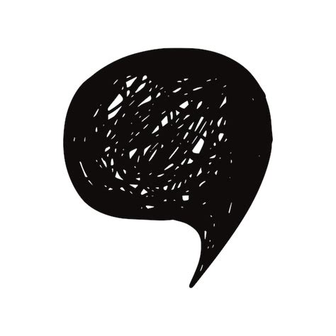 Premium Vector Vector Hand Drawn Speech Bubble Design Template