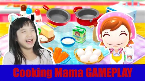 Cooking Mama Gameplay Lean About How To Make Food As A Mama Fun