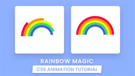 Rainbow Animation With CSS Coding Artist