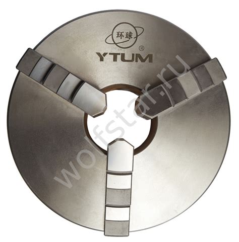 Патрон токарный трехкулачковый 250 мм 7100-0009 (K11-250) UNIVERSAL ...