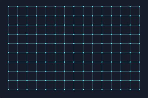 Hud 인터페이스 그리드 점 배열 및 매트릭스 기호 운영 체제 Ui 배경 터 미래 프리미엄 벡터