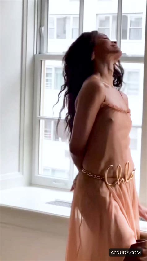 Zoe Saldana See Through Aznude