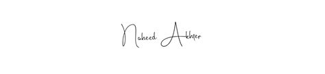 97 Naheed Akhter Name Signature Style Ideas Superb Autograph