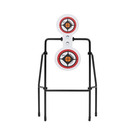 Ez Aim Ar500 Spinner Target Large Frame White Steel Shooting Practice Targets 4 Target