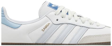 Buy Adidas Samba Og White Halo Blue Id2055 Goat
