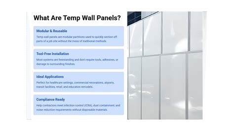 Temp Wall Panel Rental Fast Clean Construction 2025