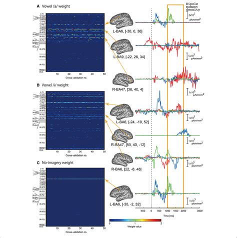 Examples Of Eeg Cortical Current Signals In The Same Participant In Download Scientific