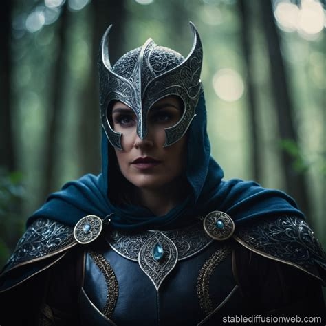 Mysterious Fantasy Character Stable Diffusion Online