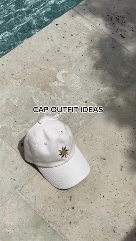 Cap Outfit Ideas White Baseball Cap Dad Hat For Spring