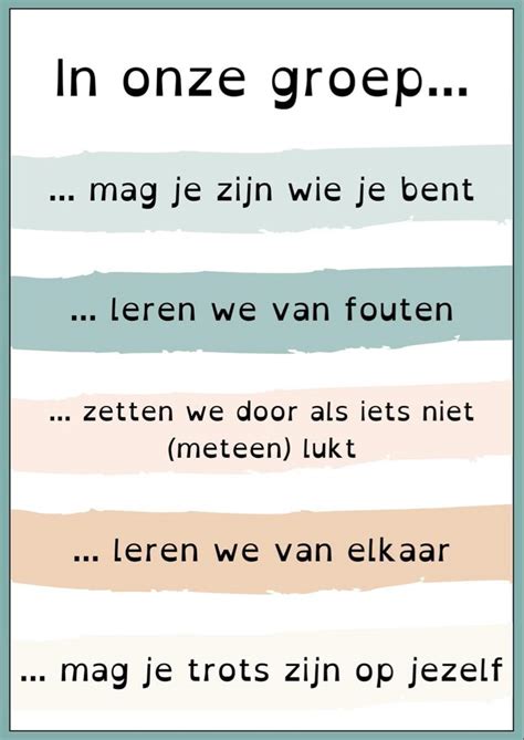 Pin Van Kompasschool Op Klasseninspiratie Klaslokaalbeheer Onderwijs Citaten Klasseregels