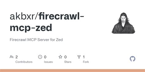 Firecrawl Mcp Server For Zed Web Data Integration For Ai Creati Ai