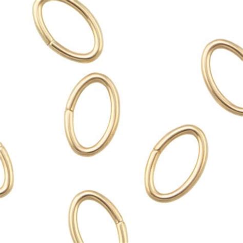 Jump Rings Locking Brass Etsy