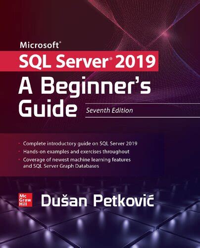 Microsoft Sql Server 2019 A Beginners Guide Seventh Edition