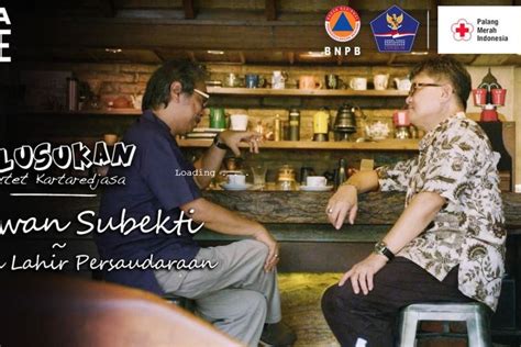 Foto Diiringi Permainan Lesung Butet Kartaredjasa Bicara Kopi Dengan