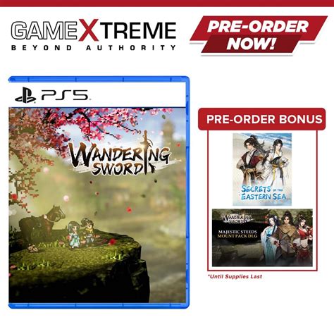 [pre Order] Playstation 5 Wandering Sword Asi Shopee Philippines