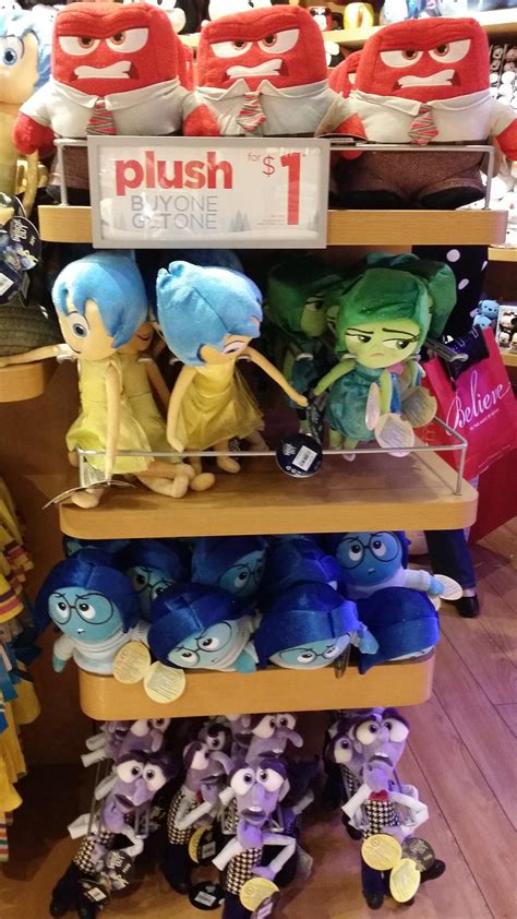 Inside Out Plushies By Mileymouse101 On Deviantart