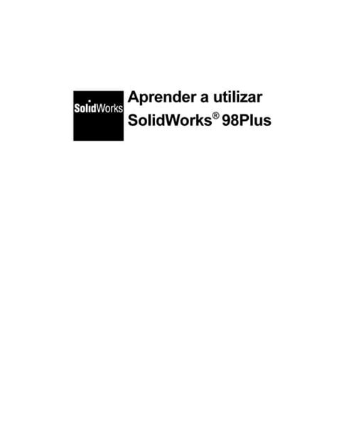 Manual Solid Work Espanol Pdf