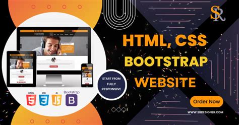 Attractively Design A Responsive Website For You By Srfreelancer Fiverr
