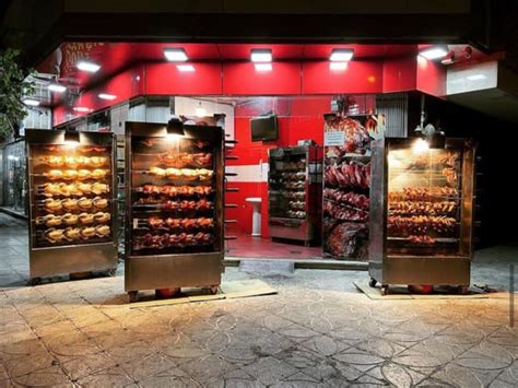 مرغ بریان شکم پر در اصفهان ایران مشاغل