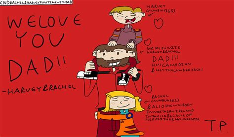 Knd Fanart612rachel N Harvey Fun Time With Dad By Trentpage On