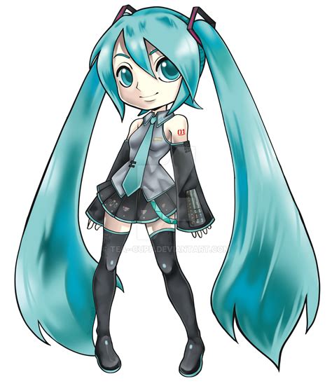 Lil Default Miku By Tea Cupp On Deviantart
