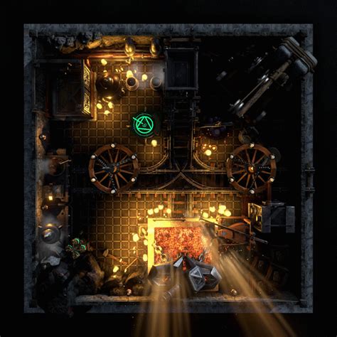 Animated Forging Workshop Rdndmaps