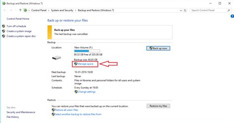 How To Free Disk Space By Deleting Previous Image Backups Of Windows