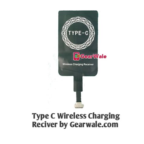 Type C Wireless Charging Receiver By Gearwale