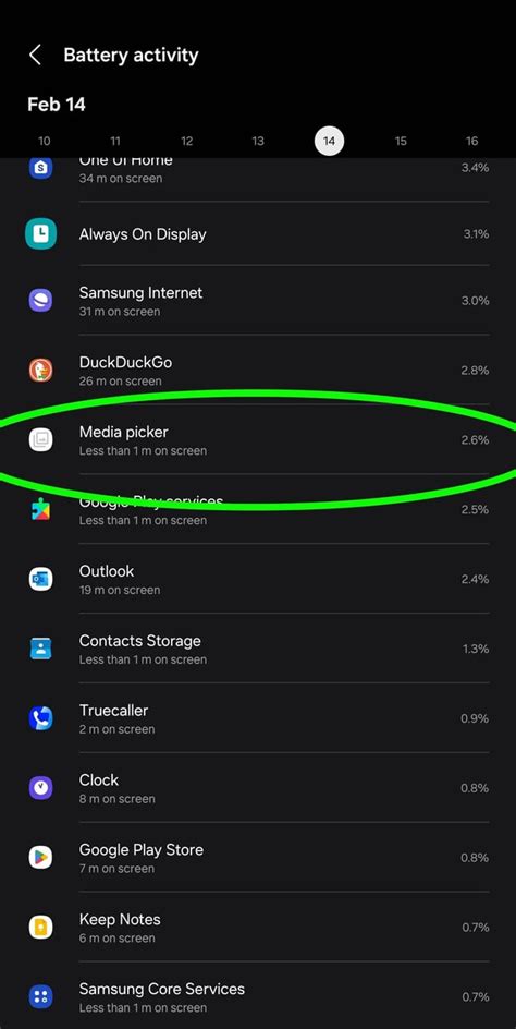 After The Feb Update Media Picker Is Consuming More Battery Rgalaxys23ultra