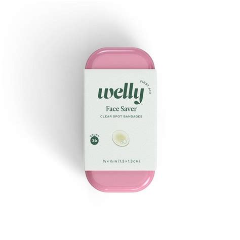 Welly Hydrocolloid Face Saver Acne Bandages Clear 36ct Clear